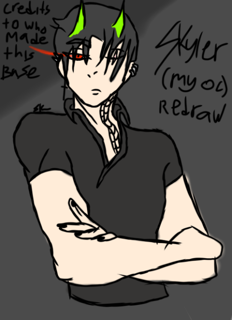 Skyler my oc - ibisPaint