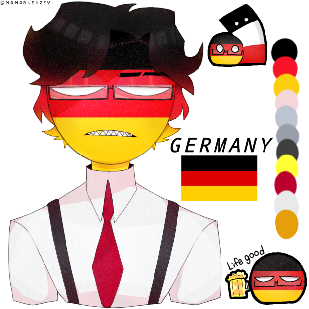 Germany - Countryhumans - ibisPaint