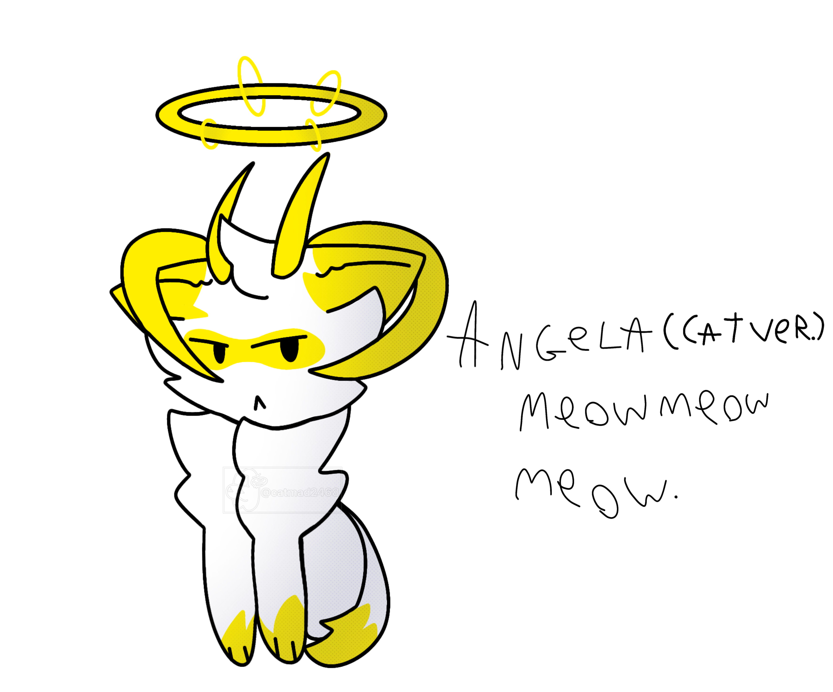 Angela (cat version.) - ibisPaint