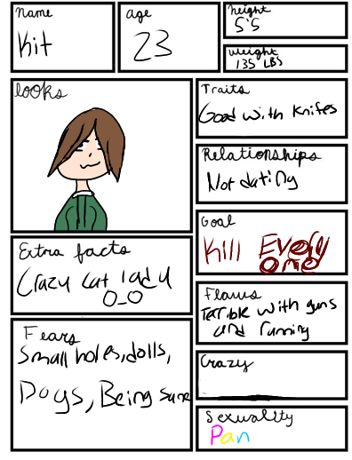 Character sheet - ibisPaint