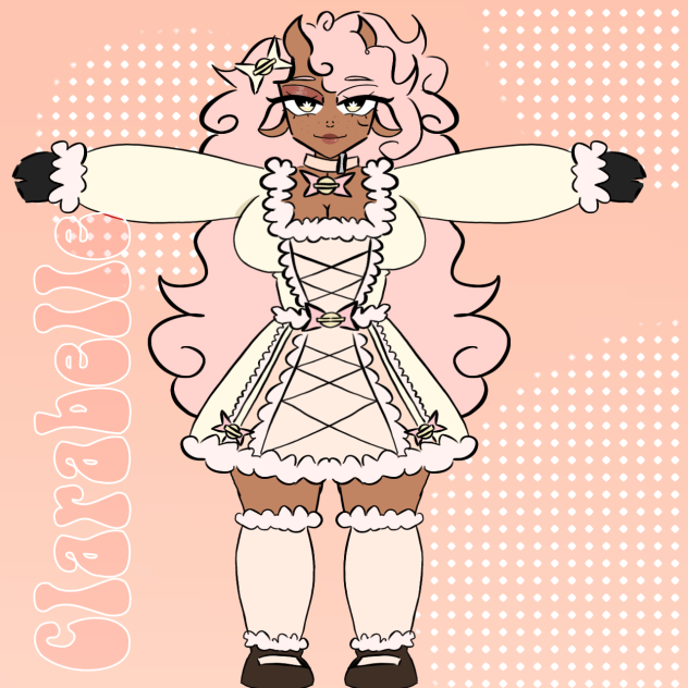 Clarabelle character reference - ibisPaint