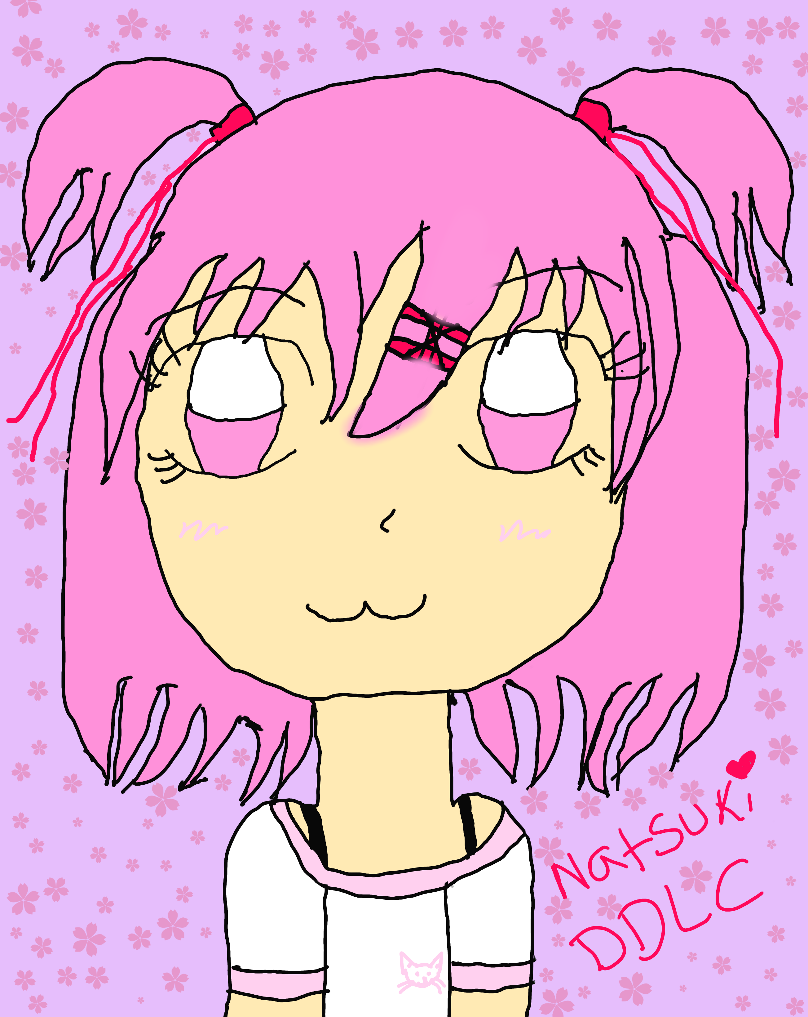 Natsuki DDLC - ibisPaint