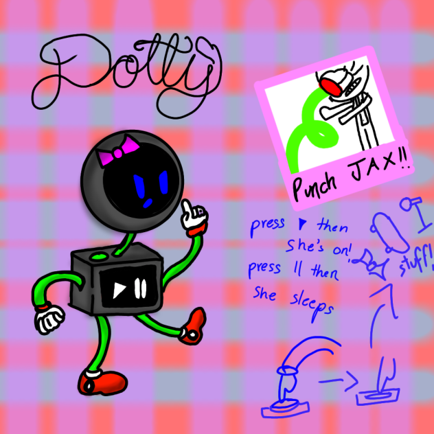 my fan made tadc oc! - ibisPaint