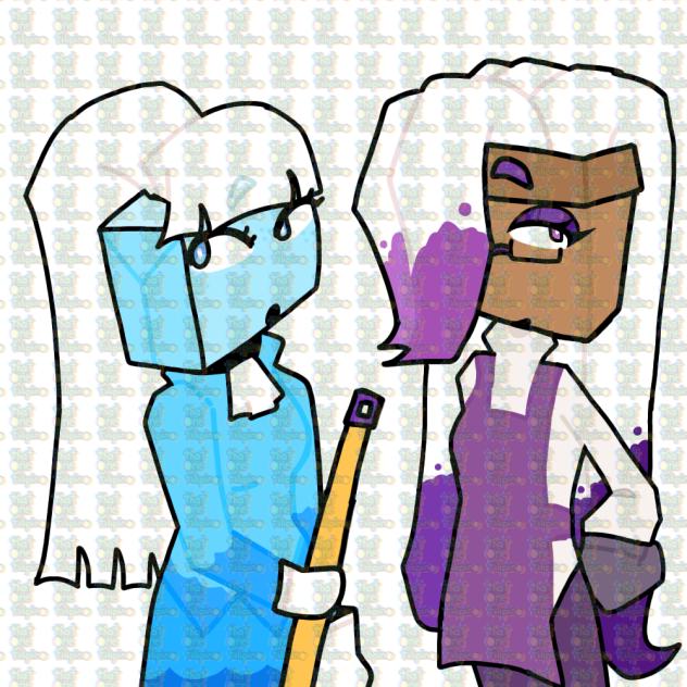 tisha and brusha - ibisPaint