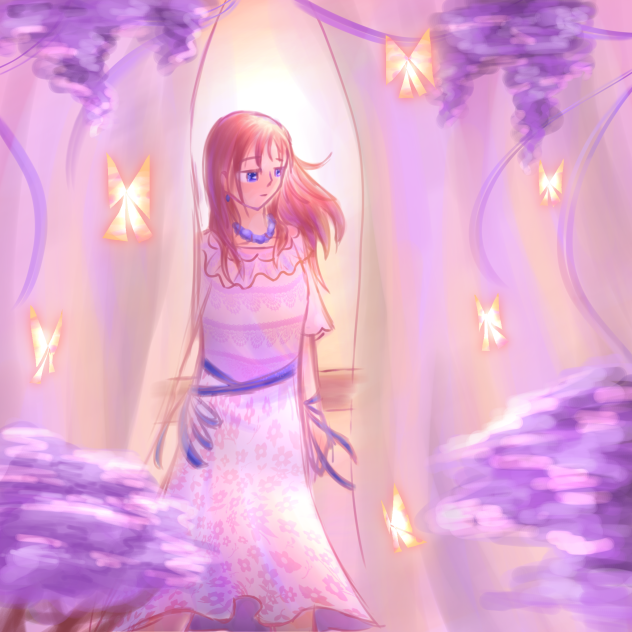 The curtains that contain - ibisPaint