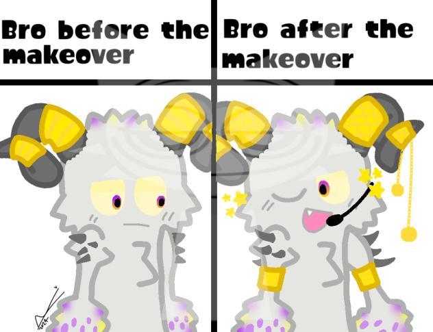 bro changed 360 degrees 💀 - ibisPaint