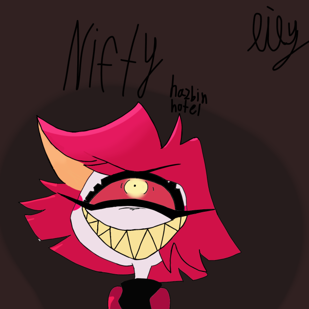 Nifty-hazbin hotel - ibisPaint