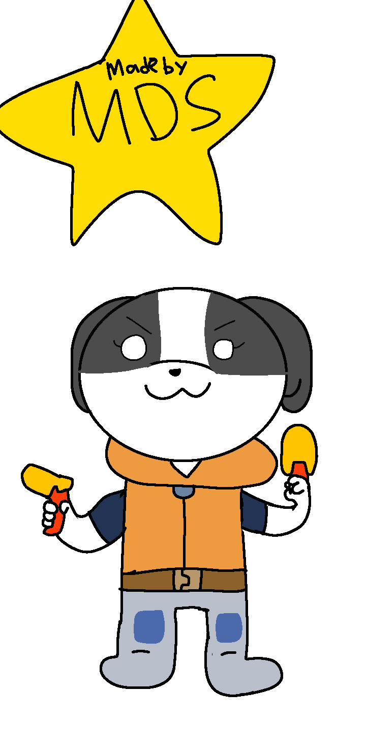 Nomi from Dogs in space - ibisPaint