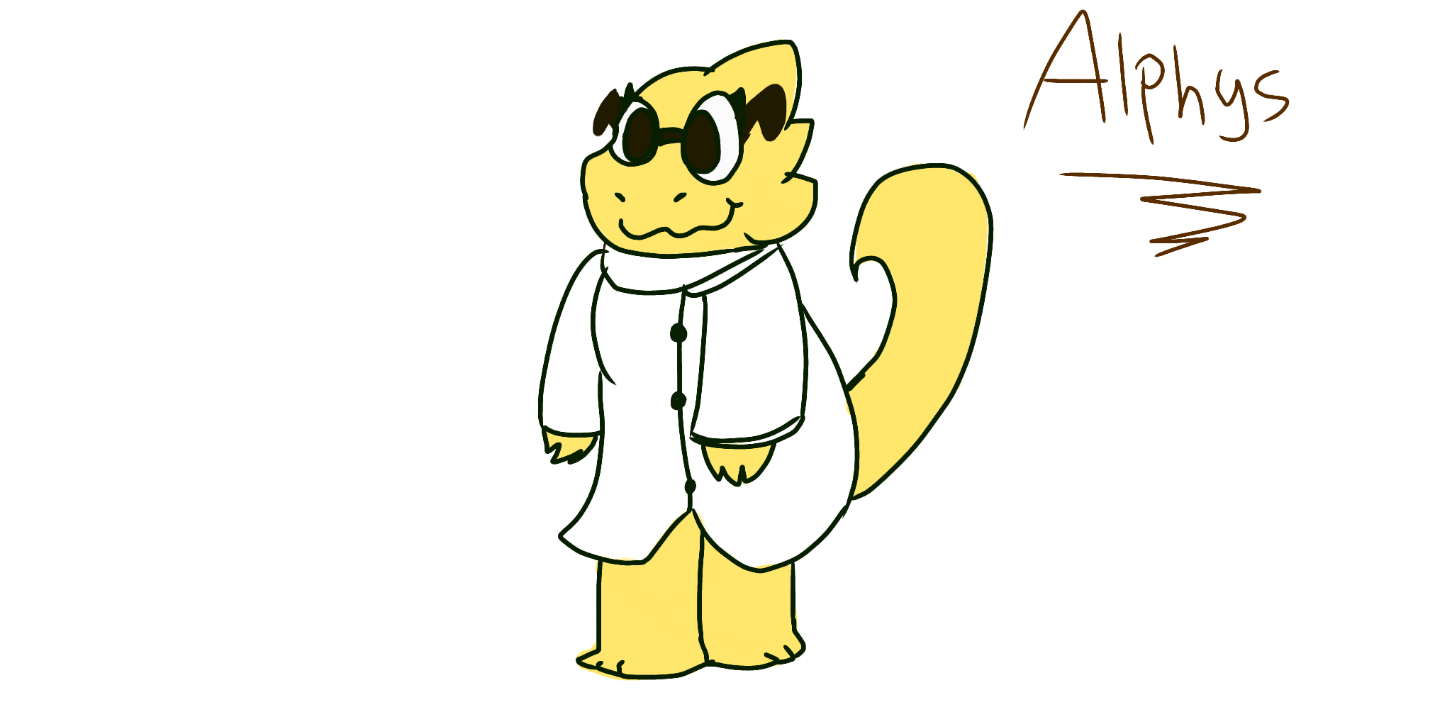 alphys - ibisPaint