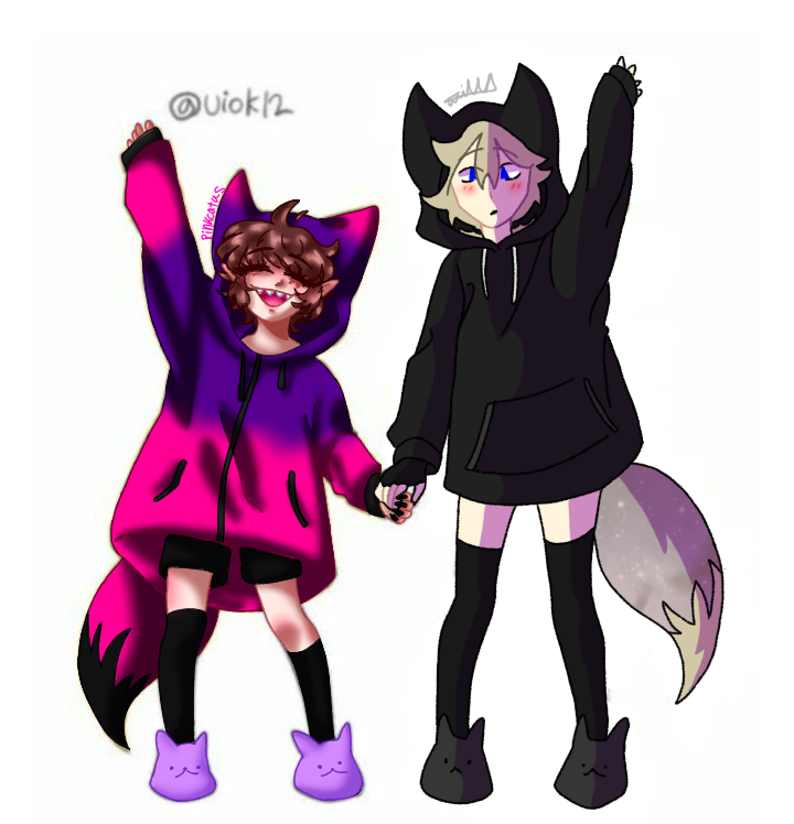 Fox hoodies! - ibisPaint