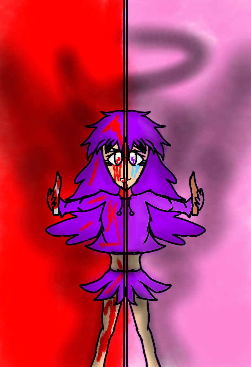 Drawing my favorite Gacha Hater,melody - ibisPaint