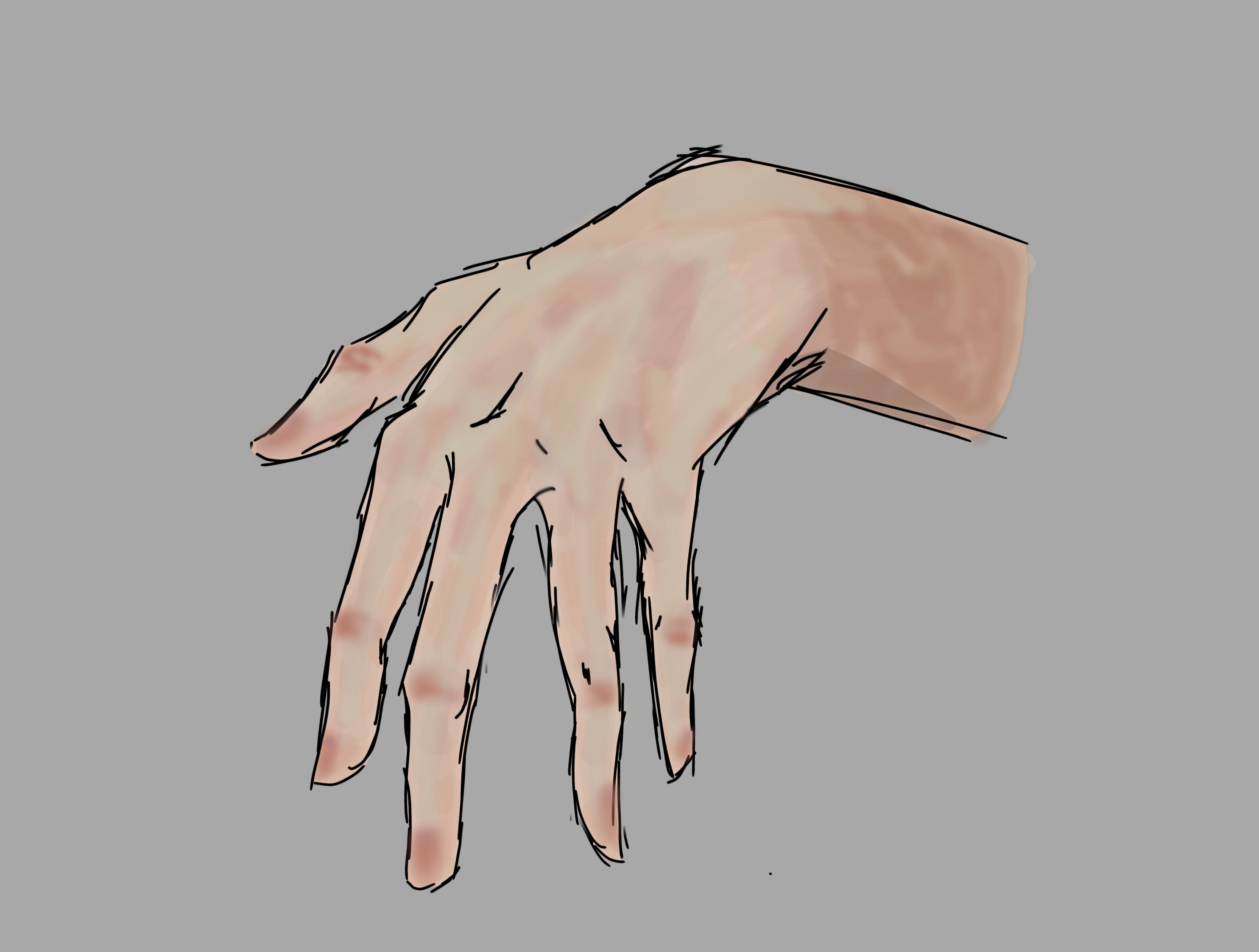 Hand yummy - ibisPaint