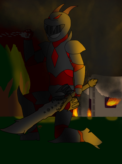 Charizard Knight - ibisPaint