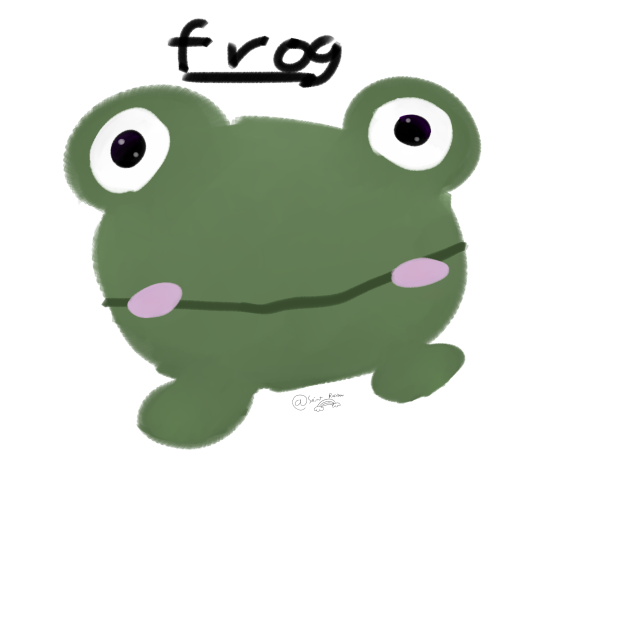 frog - ibisPaint