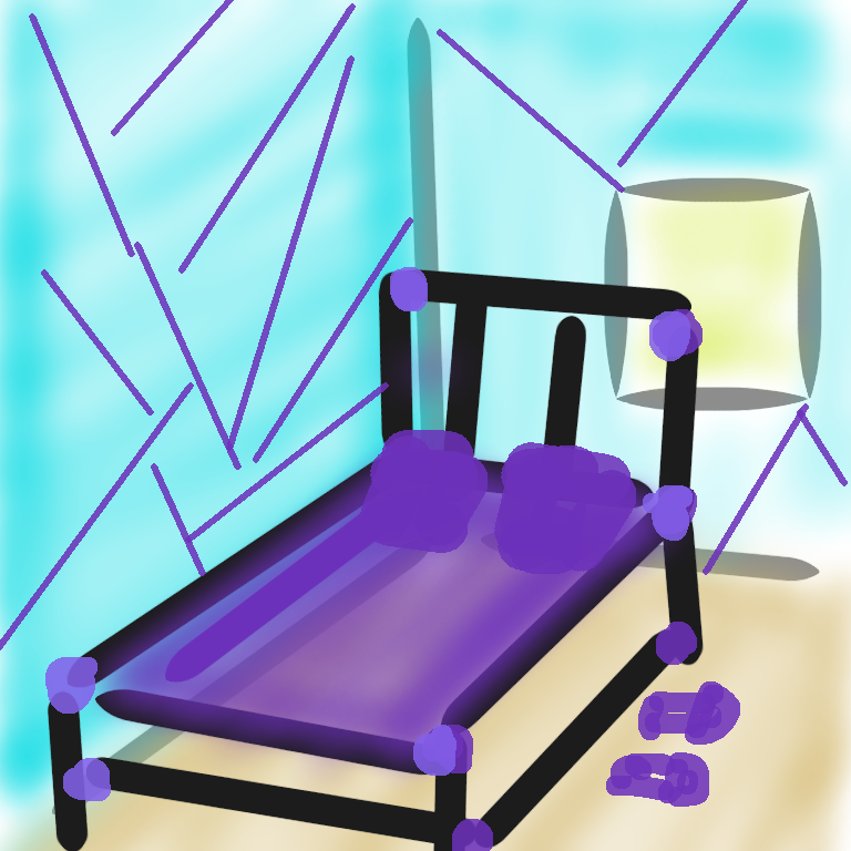 funny bedroom - ibisPaint