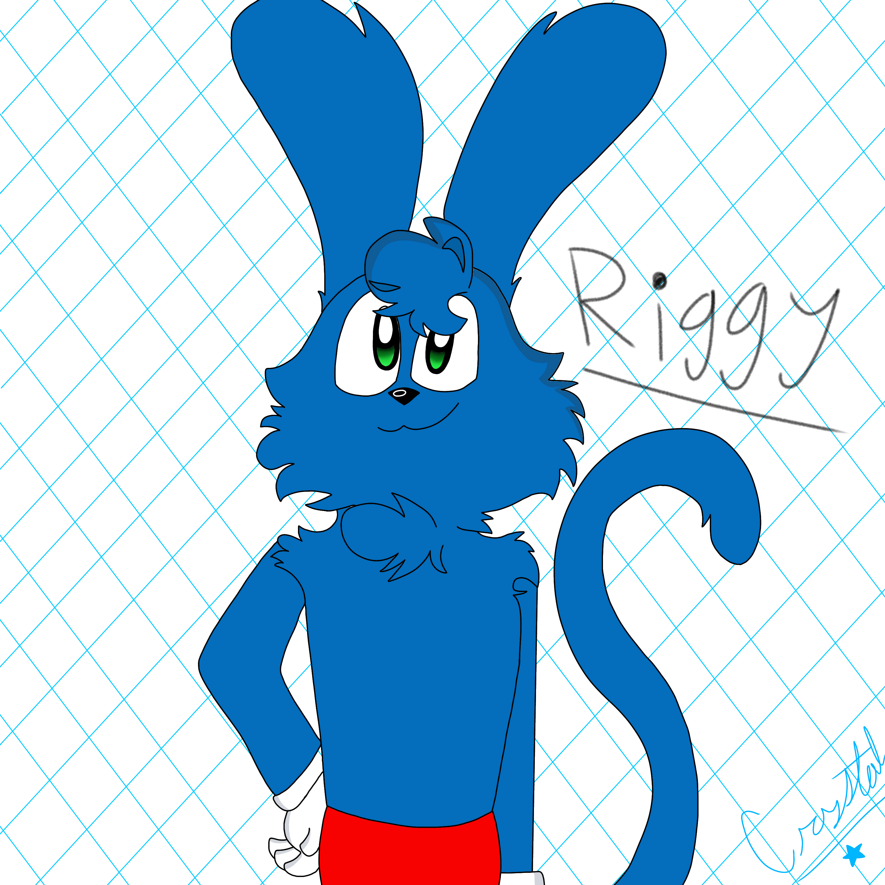 Riggy The Runkey!! - ibisPaint
