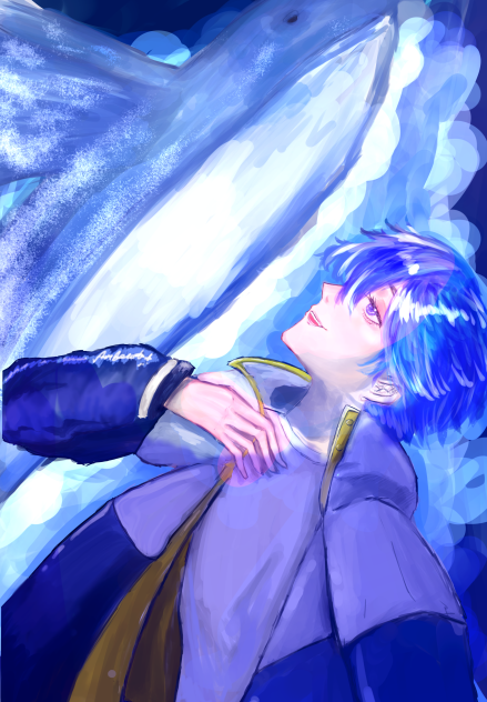 If＆whale - ibisPaint