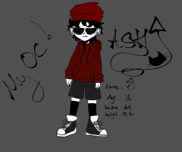 My first oc - ibisPaint