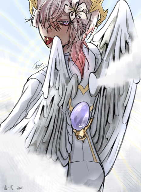 An angel - ibisPaint