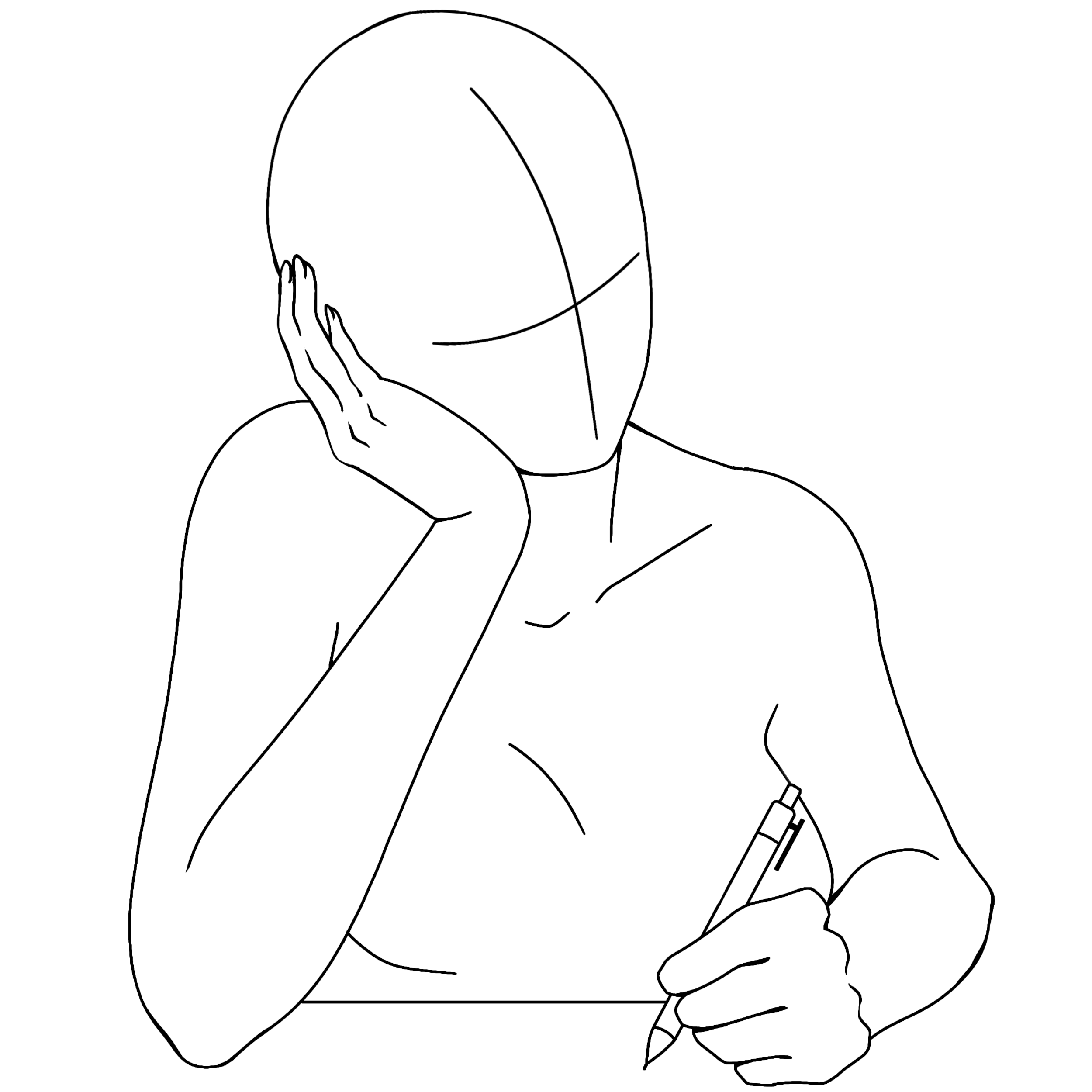 Writing (Female) - ibisPaint