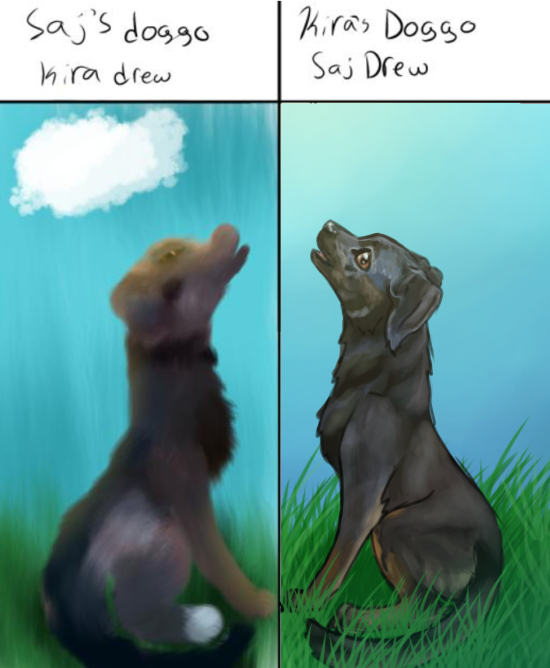 EEEE DOGGOO COLLAB WITH MI BESTIEEE - ibisPaint