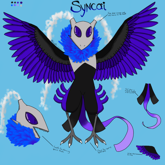 Syncai creature design - ibisPaint