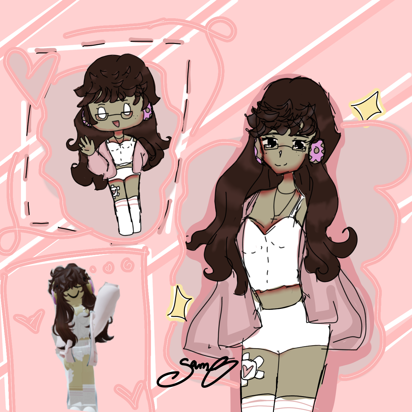 Drawing my avatar again - ibisPaint