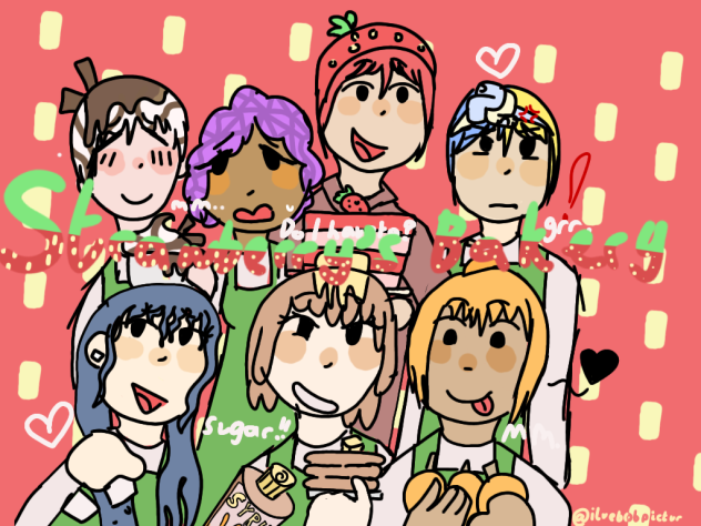 Strawberry's Bakery - ibisPaint