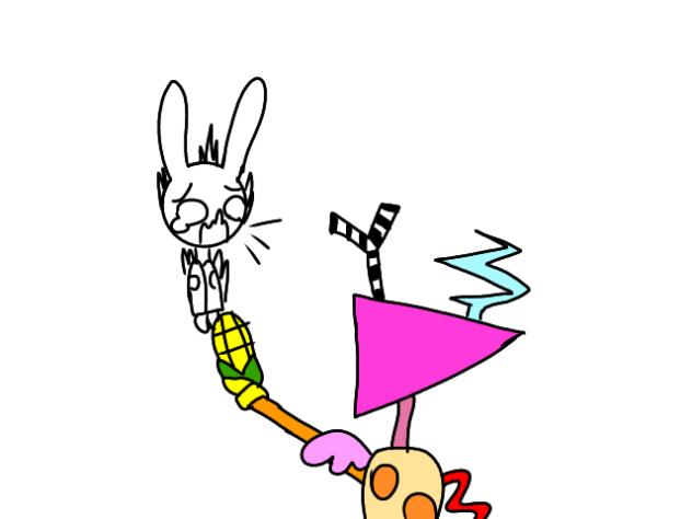 Jax is afraid of corn🌽 - ibisPaint