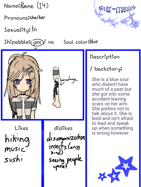 star-crossed oc cs thing - ibisPaint