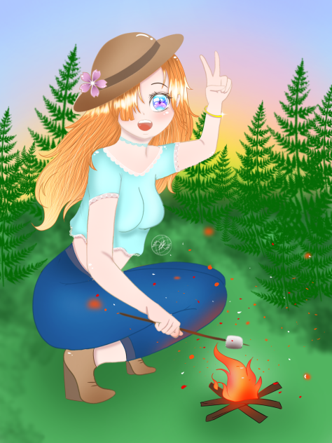camping - ibisPaint