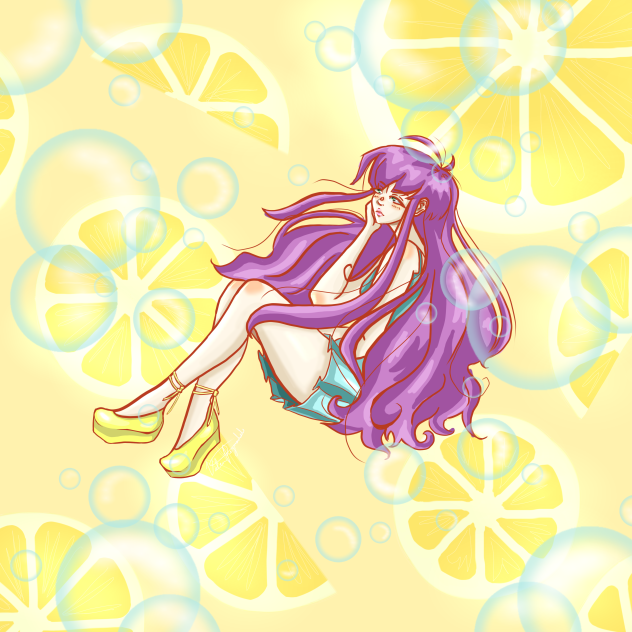 lemon girl - ibisPaint