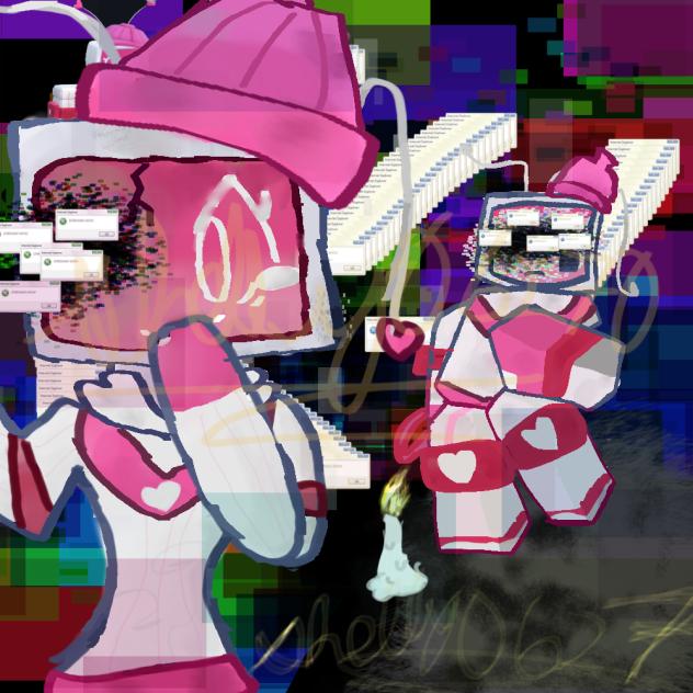 Forsaken Love bug veeronica... glitch - ibisPaint