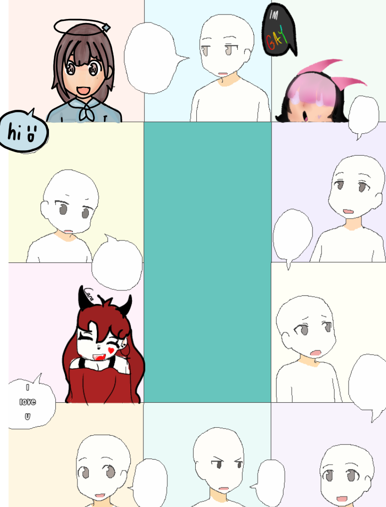 Talking collab 😀 - ibisPaint