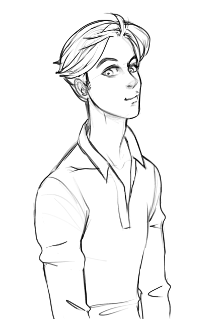 Boy Sketch - ibisPaint