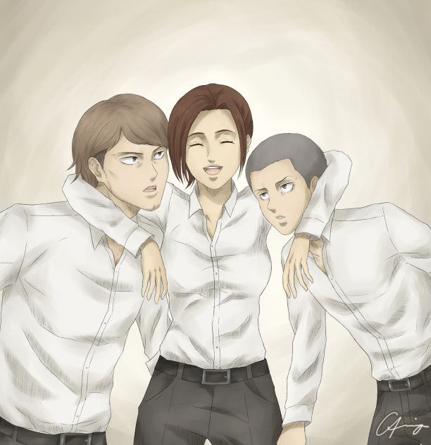 Sasha,Jean, and Connie - ibisPaint