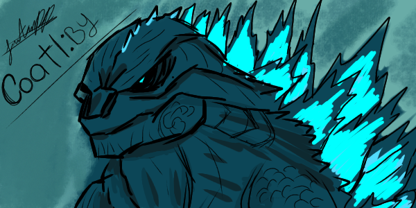 Godzilla 2019 - ibisPaint