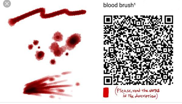 blood brush - ibisPaint