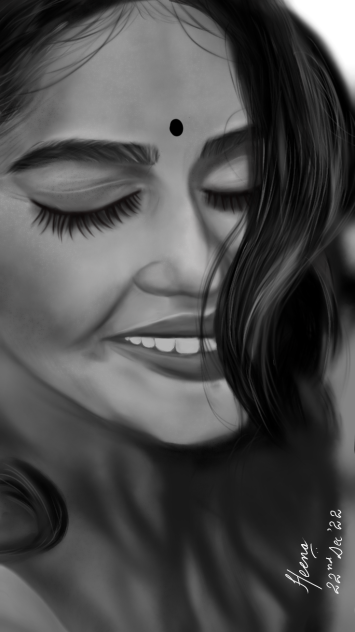 Black and White Beauty - ibisPaint