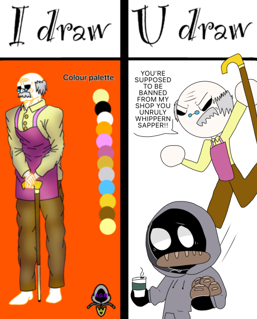 Mr. McGrudge IDYD - ibisPaint