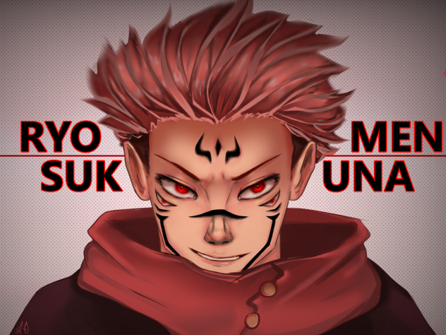 Ryomen Sukuna Render - ibisPaint