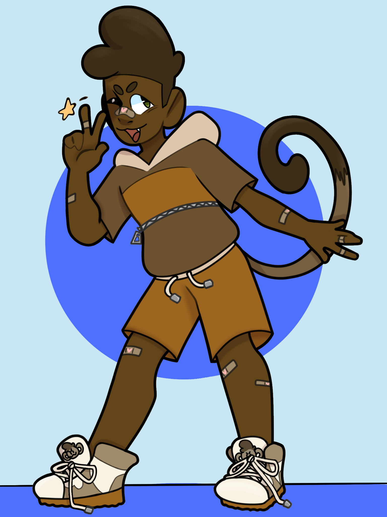 Human Monky - ibisPaint