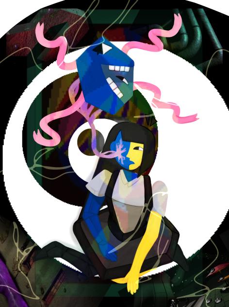 LOUSY MASK!!! - ibisPaint