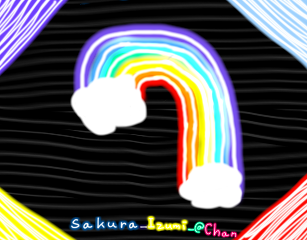 Reinbow glow - ibisPaint