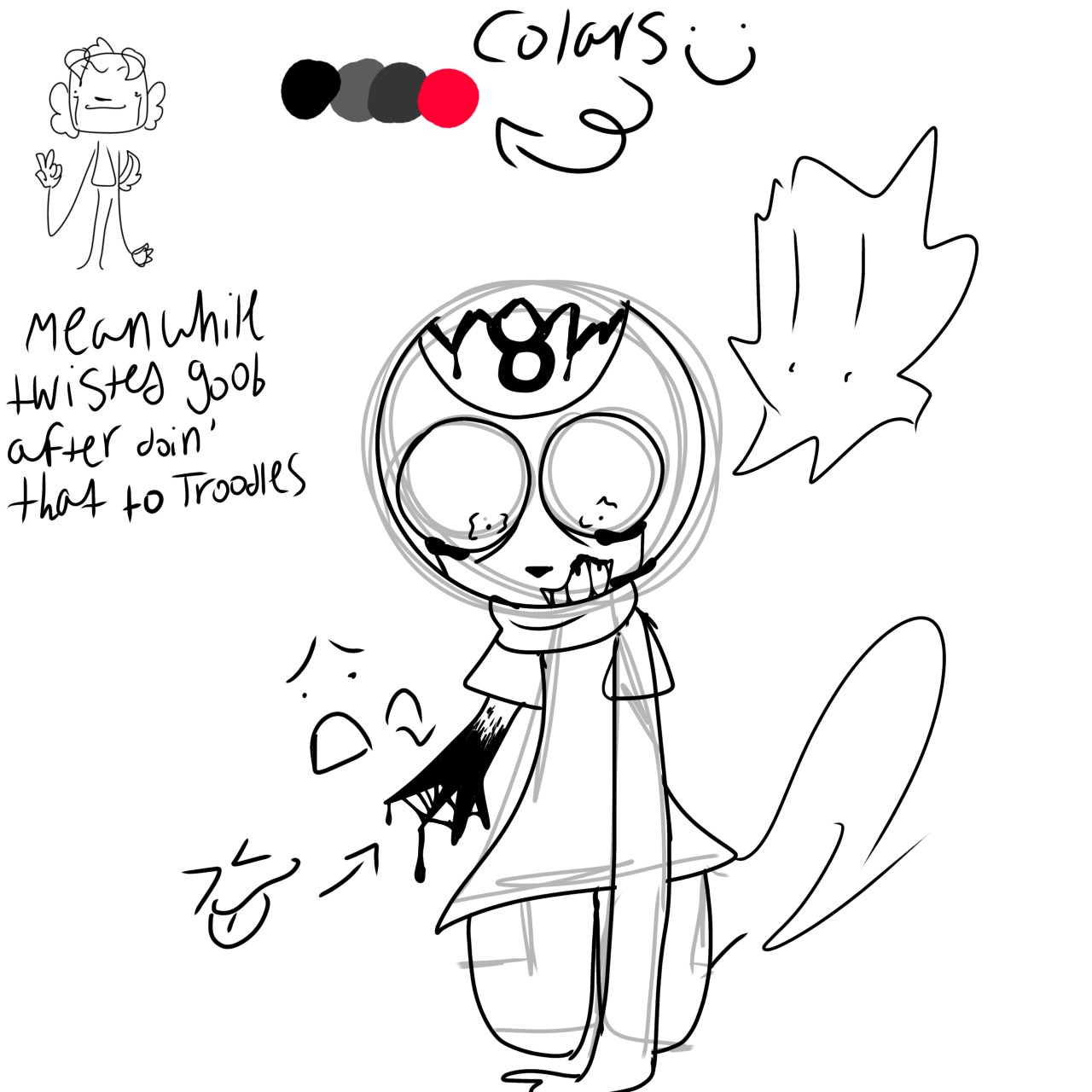 Ugly ahh sketch - ibisPaint