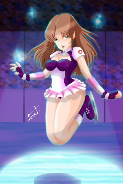 Lisa Hayes Skate fanart - ibisPaint