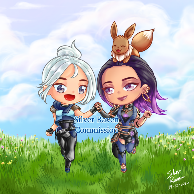 Chibis Commission for anonymous - ibisPaint