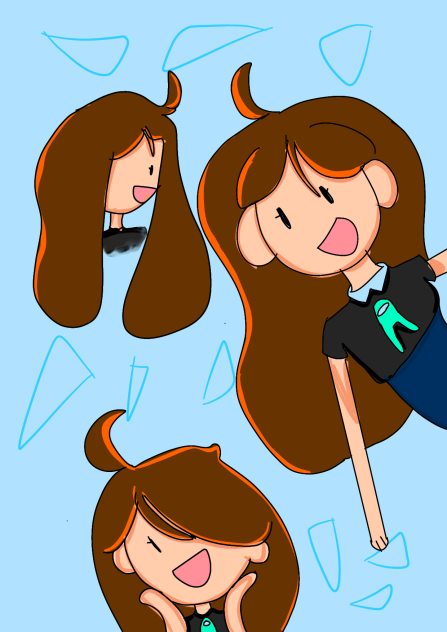 Me in Adventure time - ibisPaint