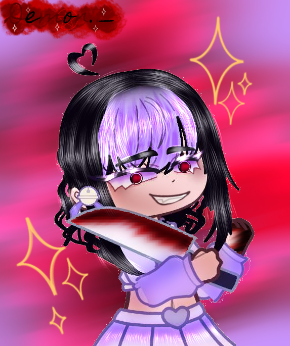 Muderer 🟪⬛ Art comp with my friend - ibisPaint