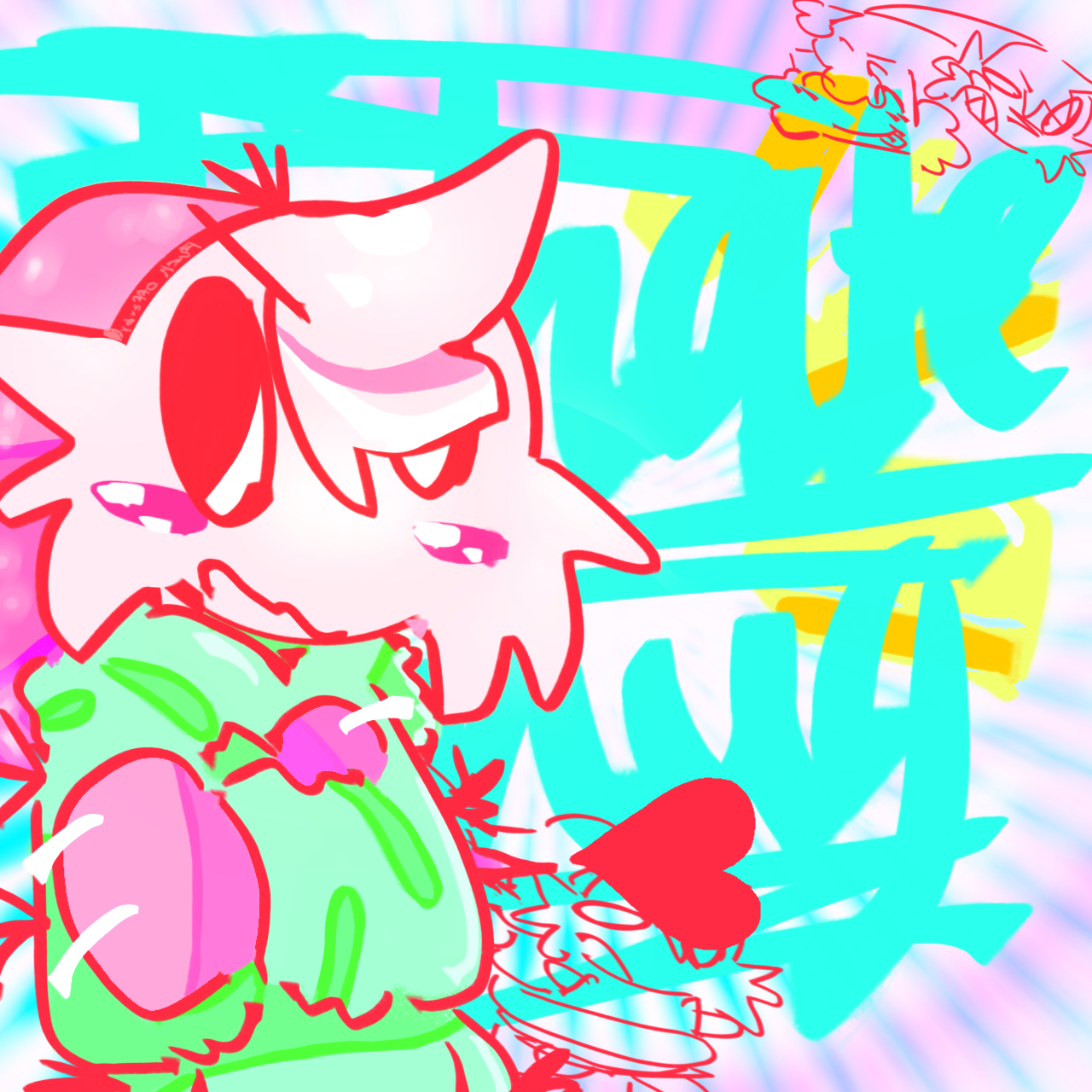 Shrimpo is going crazy - ibisPaint